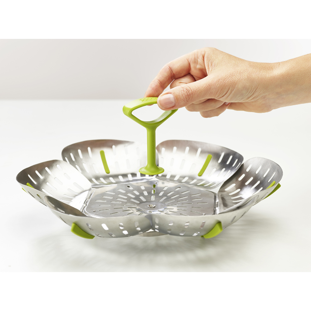 CESTELLO PER COTTURA A VAPORE JOSEPH JOSEPH Bloom Steel Folding Steamer ...