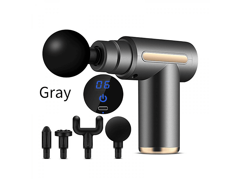 FORSMAN Mini Fasziengerät 6 Stufen LED-Display Massagepistole | SATURN