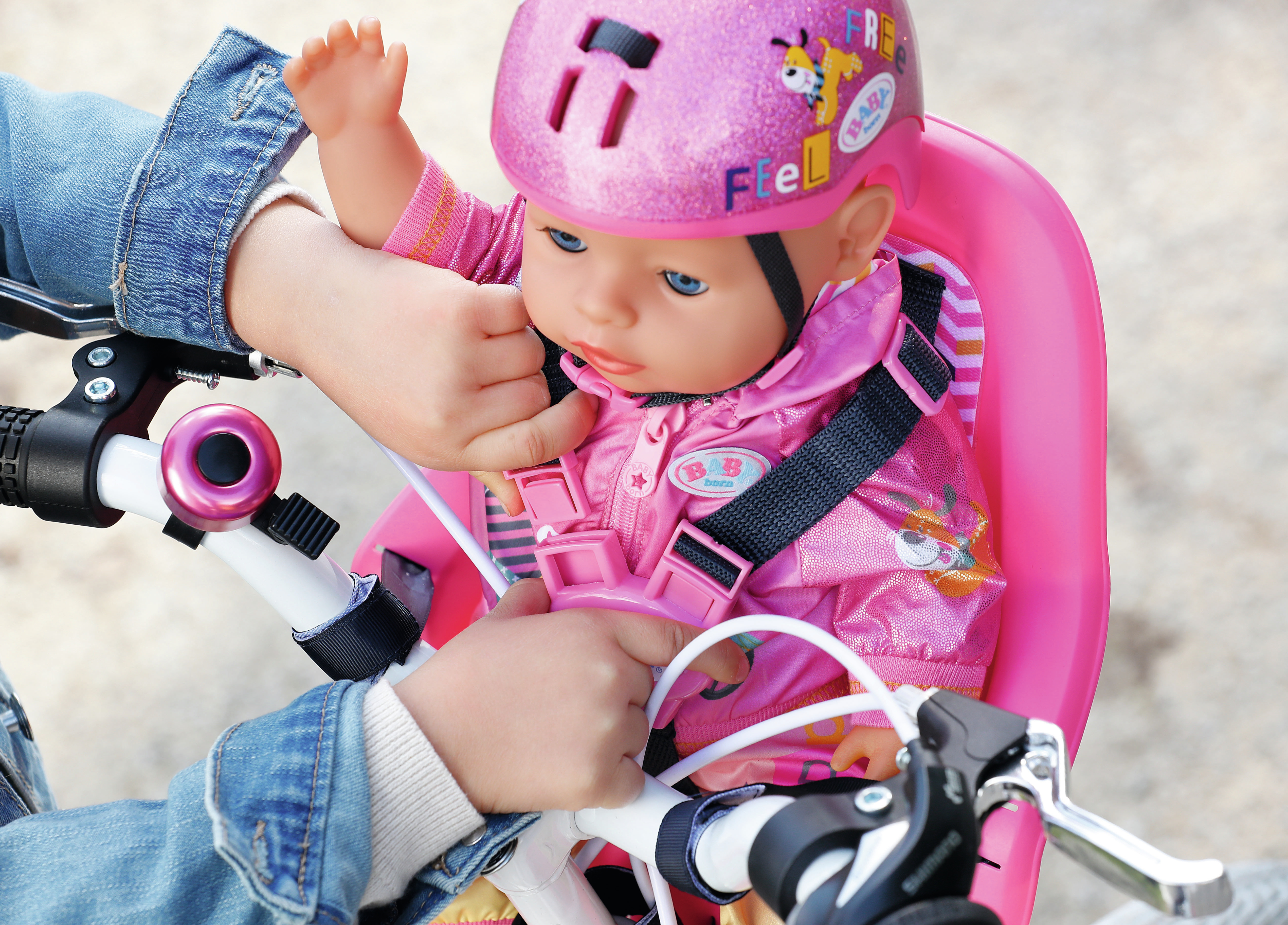 ZAPF BABY born BABY born Bike Seat Spielzeug Accessoire, Mehrfarbig ...