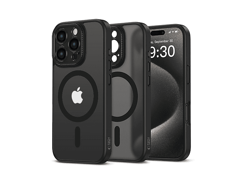 TECHPROTECT MagCam Schutzhülle, Backcover, Apple, iPhone 16 Pro Max ...