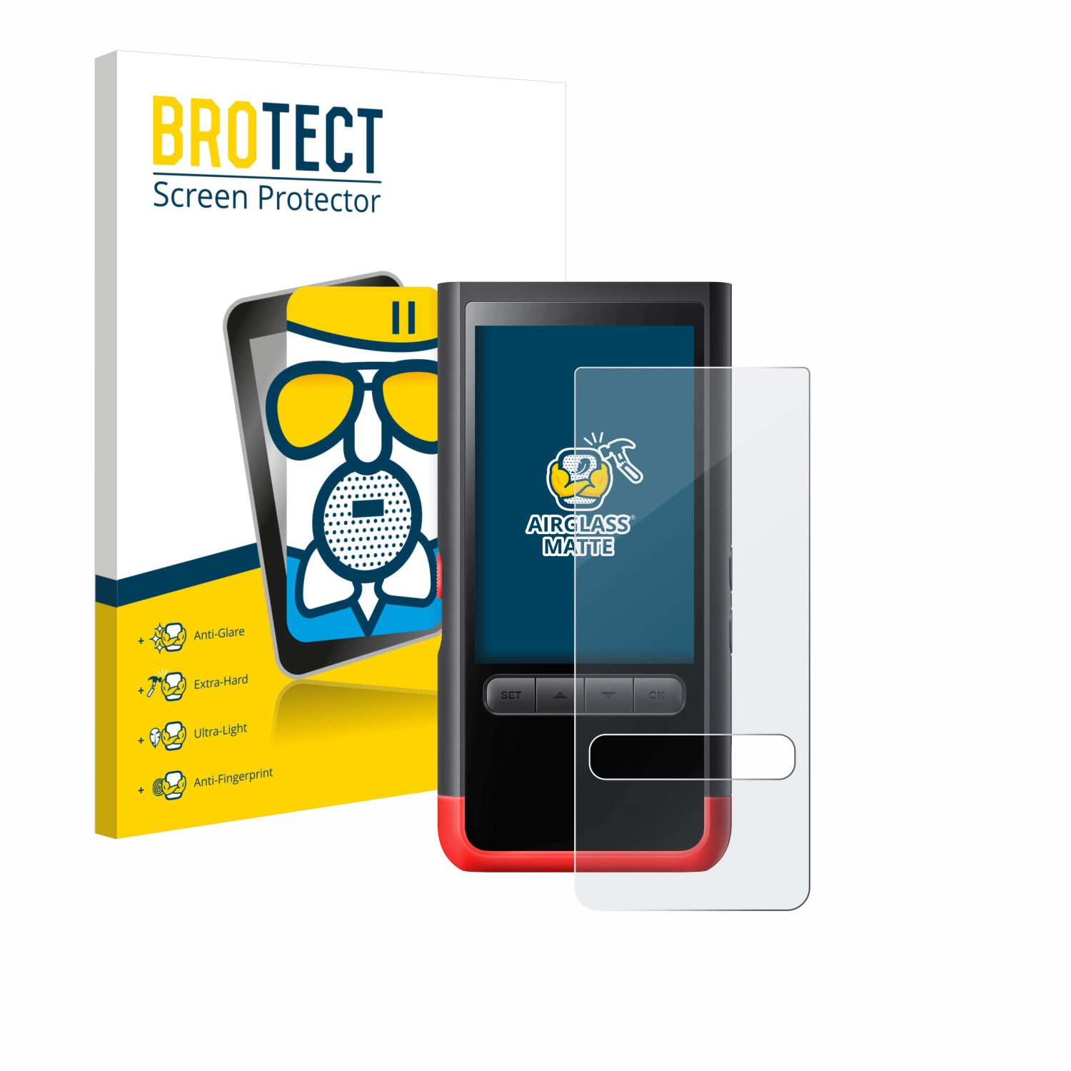 BROTECT Entspiegelungs Schutzglas Panzer Folie Glas matt Schutzfolie ...