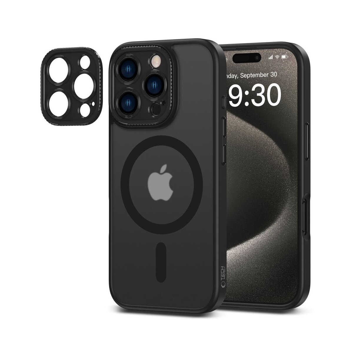 TECHPROTECT MagCam Schutzhülle, Backcover, Apple, iPhone 16 Pro Max ...