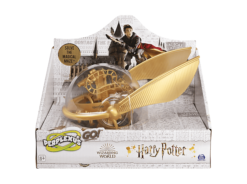 SPIN MASTER HARRY POTTER Perplexus Golden Snitch Tischspiel Gold ...