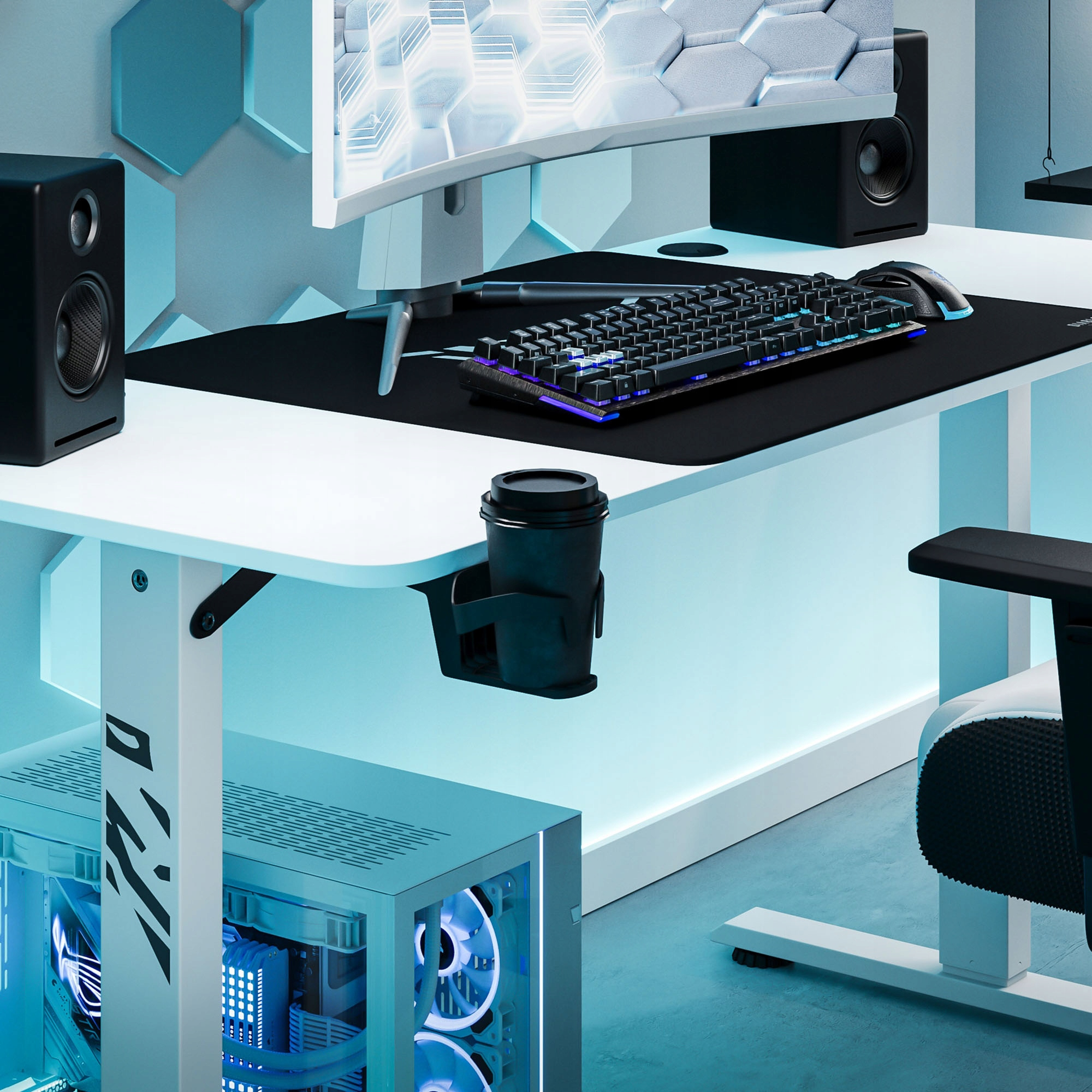 Biurko dla gracza DIABLO CHAIRS X-TENSIO 1400 | sprawdź cenę i opinie w ...