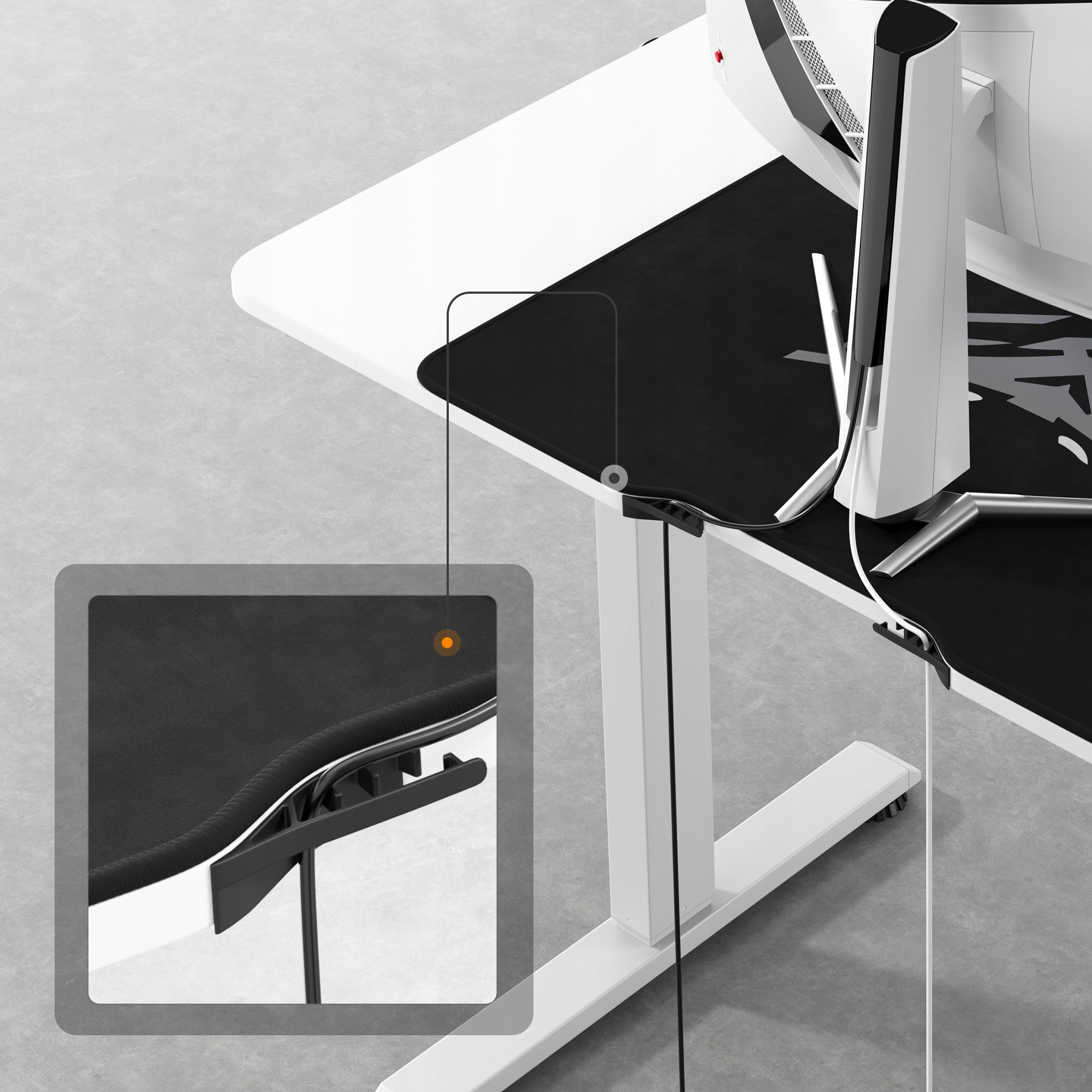 Biurko dla gracza DIABLO CHAIRS X-TENSIO 1100 | sprawdź cenę i opinie w ...