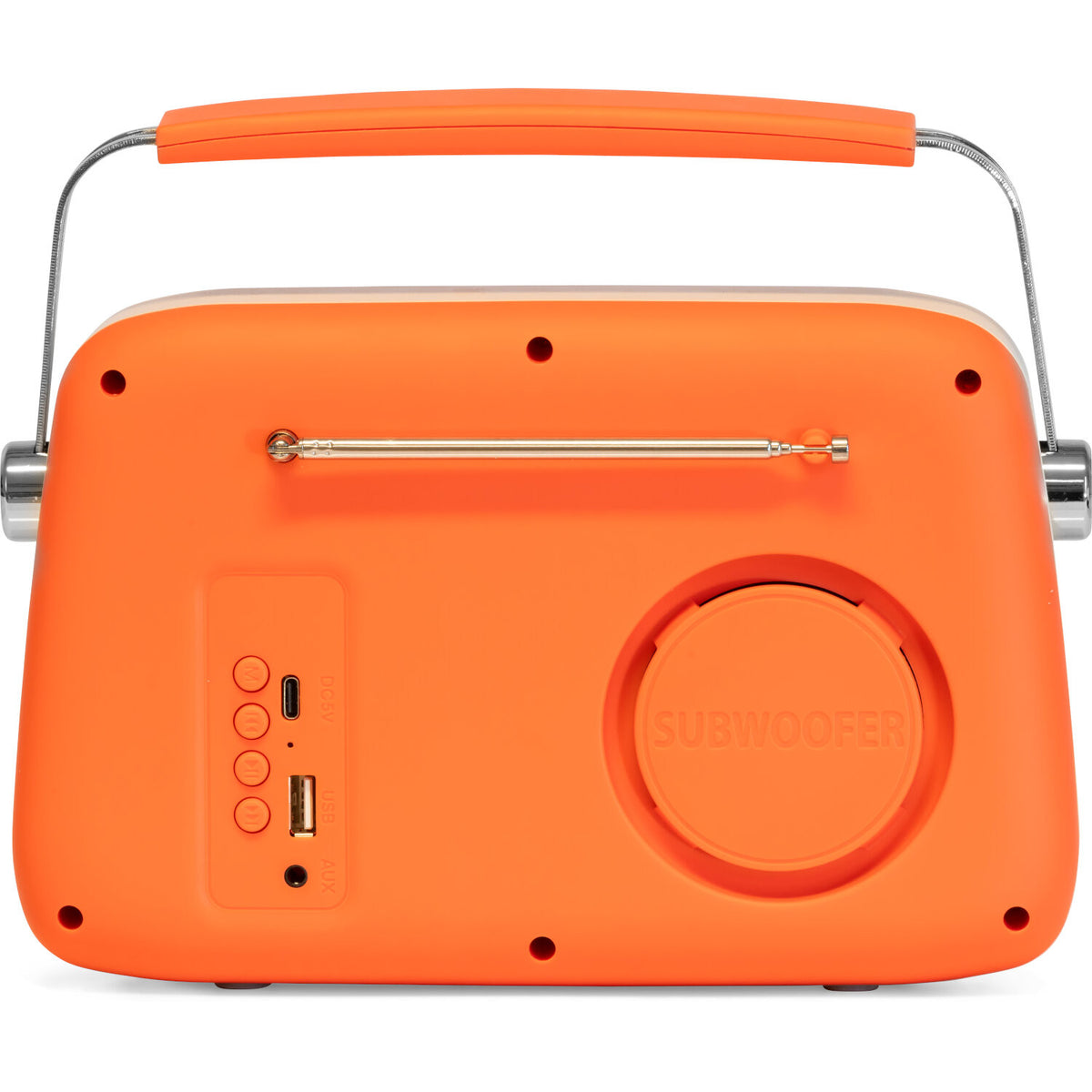 MADISON Retro Radio, FM, Bluetooth, Matt-Orange | MediaMarkt