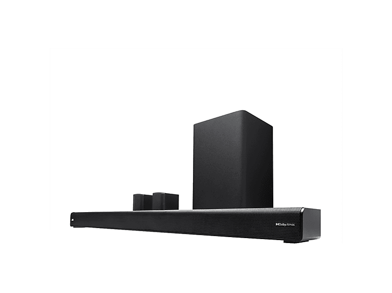 Soundbar JVC TH-E874B, 5.1.2CH, 520 W RMS, Dolby Atmos, Bluetooth 5.3 ...
