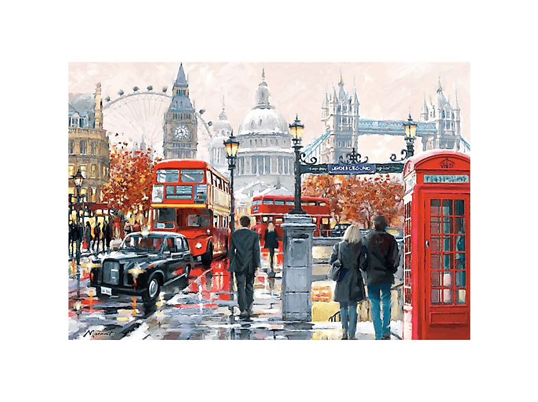 CASTORLAND Puzzle London (Collage) 1000 Teile Puzzles | SATURN