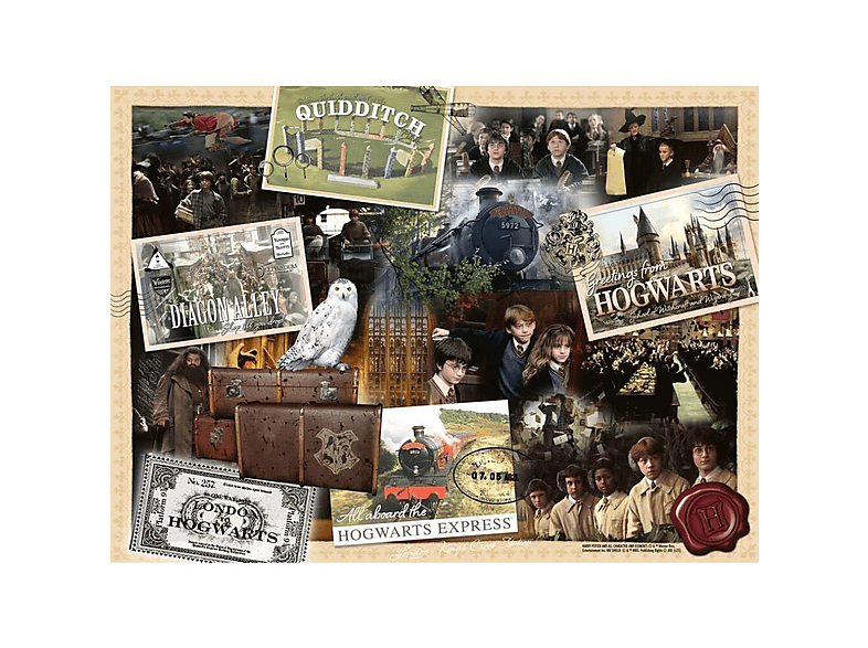 RAVENSBURGER Kinderpuzzle | Zurück In Hogwarts (300 Teile) Puzzles ...