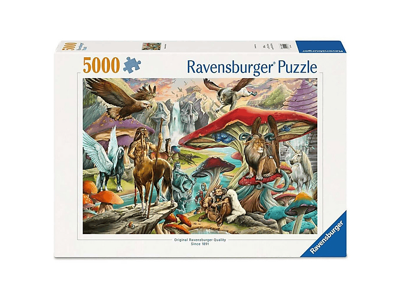 RAVENSBURGER Puzzle | Pilze & Mythen (5000 Teile) Puzzles | MediaMarkt
