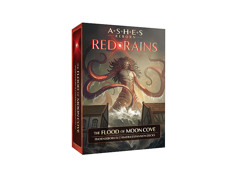 Gra planszowa ASMODEE Ashes Reborn: Red Rains | The Flood of Moon Cove ...