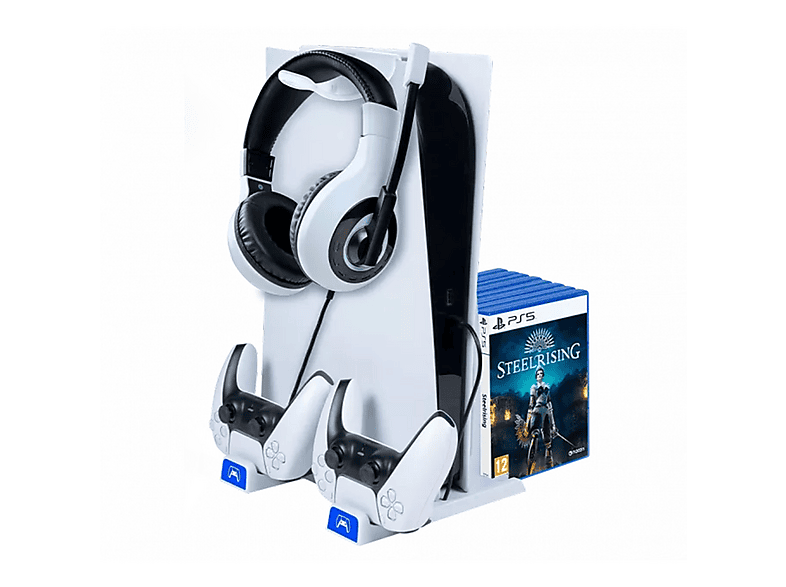 Base de carga para mando PS5 | BIGBEN Blanco | MediaMarkt
