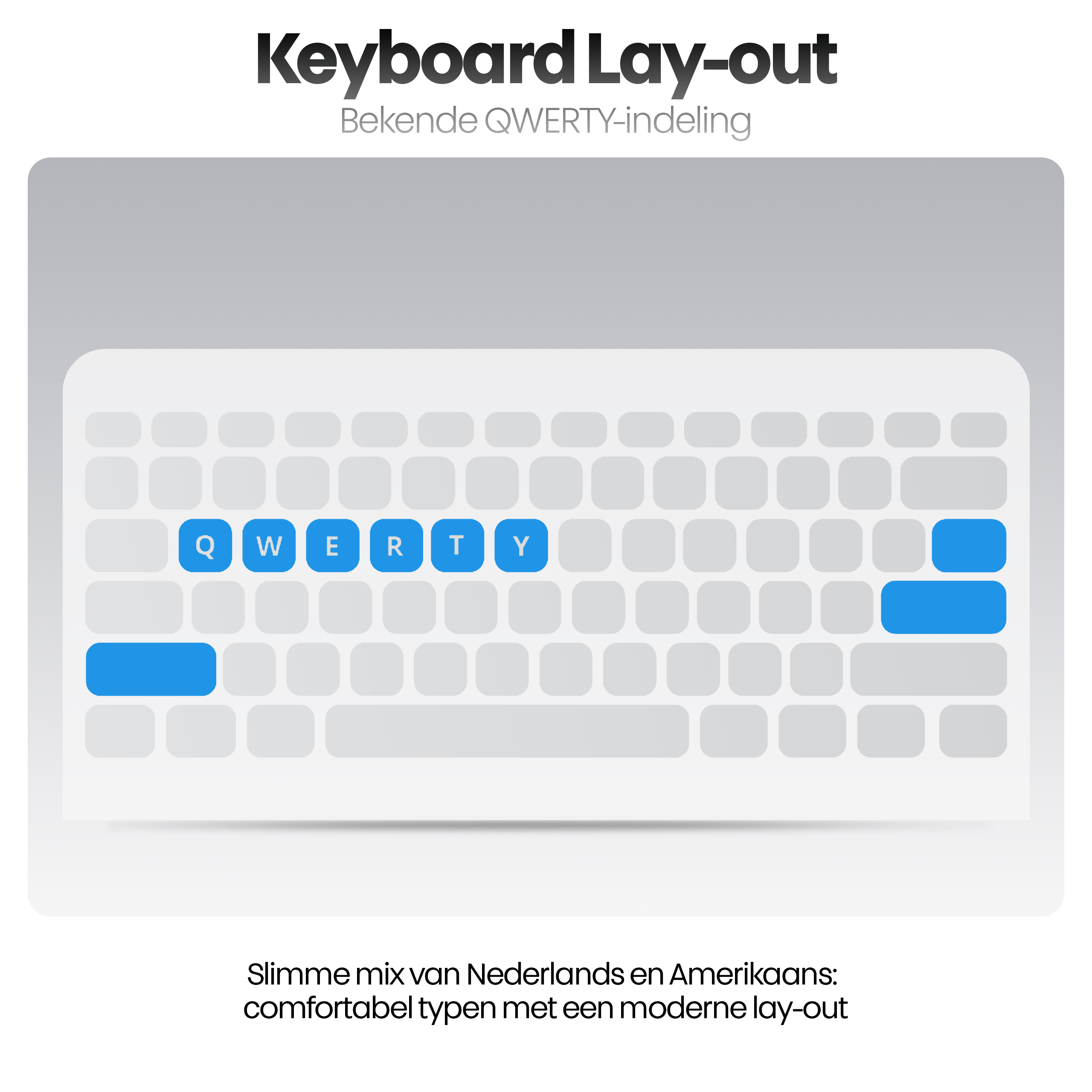 PHREEZE KB01 Ergonomische Draadloos Toetsenbord Bluetooth + usb ...