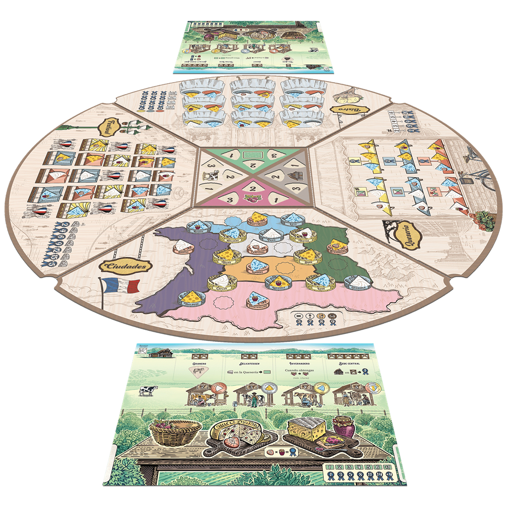 Juego de mesa | ASMODEE Fromage, edad recomendada: 14 año(s), min 1 , max 4 jugadores | MediaMarkt