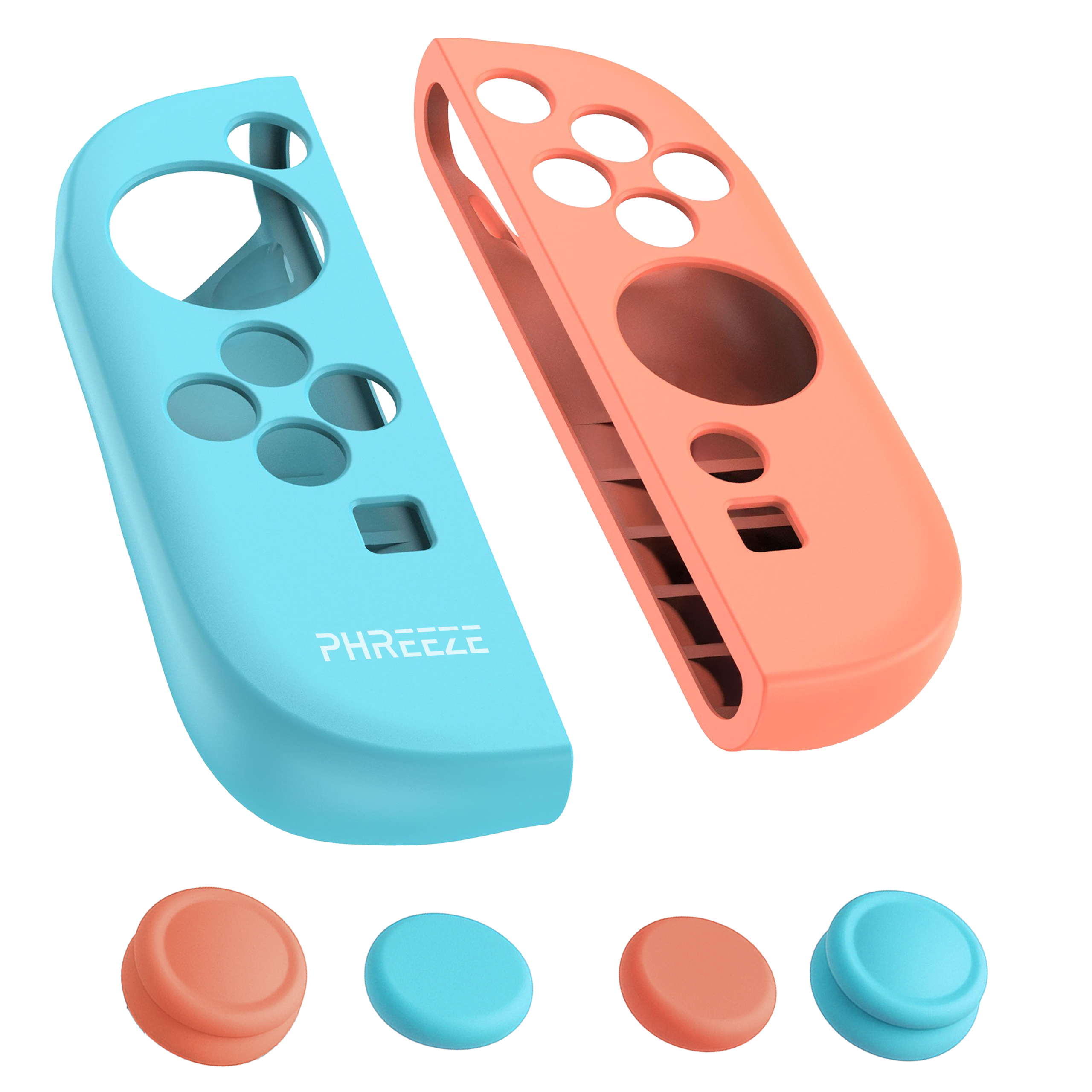 PHREEZE Nintendo Switch 2 Grip case en thumb grips geschikt voor ...