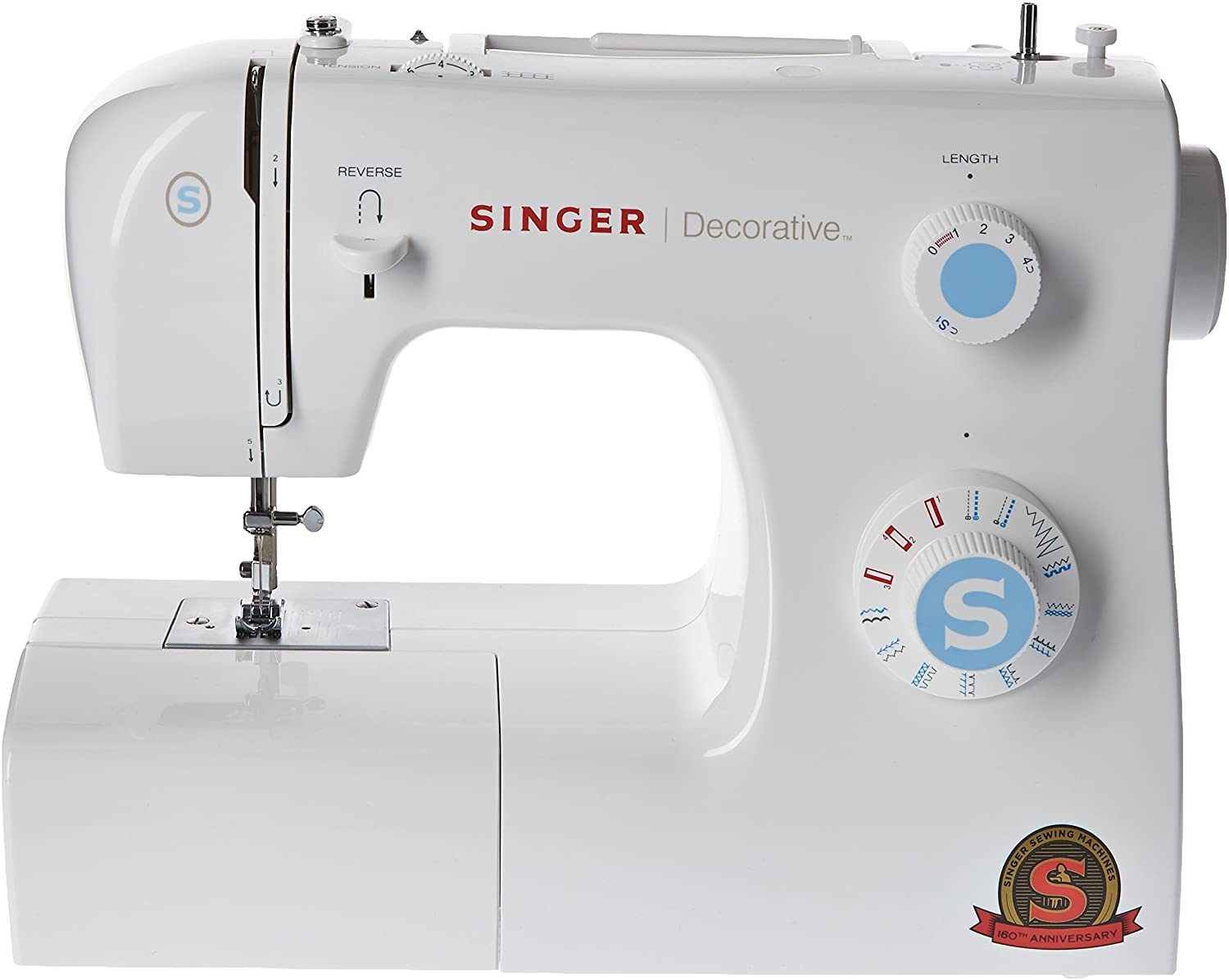 Máquina de coser | Decorative SINGER, Blanco | MediaMarkt