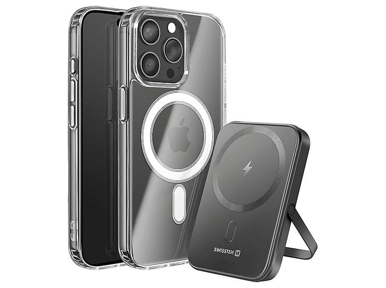 SWISSTEN PACISS15P, Full Cover, Apple, iPhone 15 Pro, Transparent ...