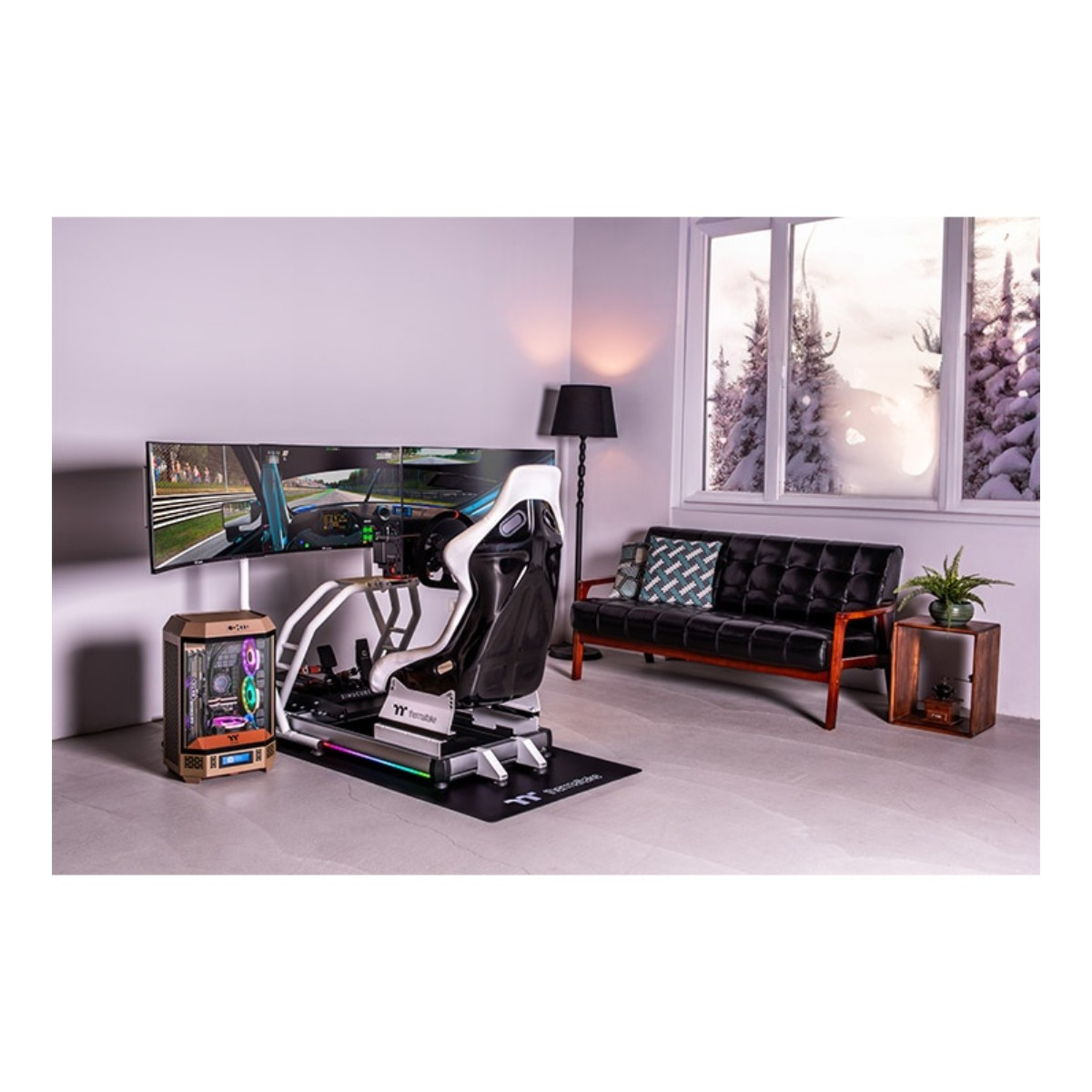 THERMALTAKE Sim Rig Floor Mat – Antislip vloermat | Vloermat voor ...