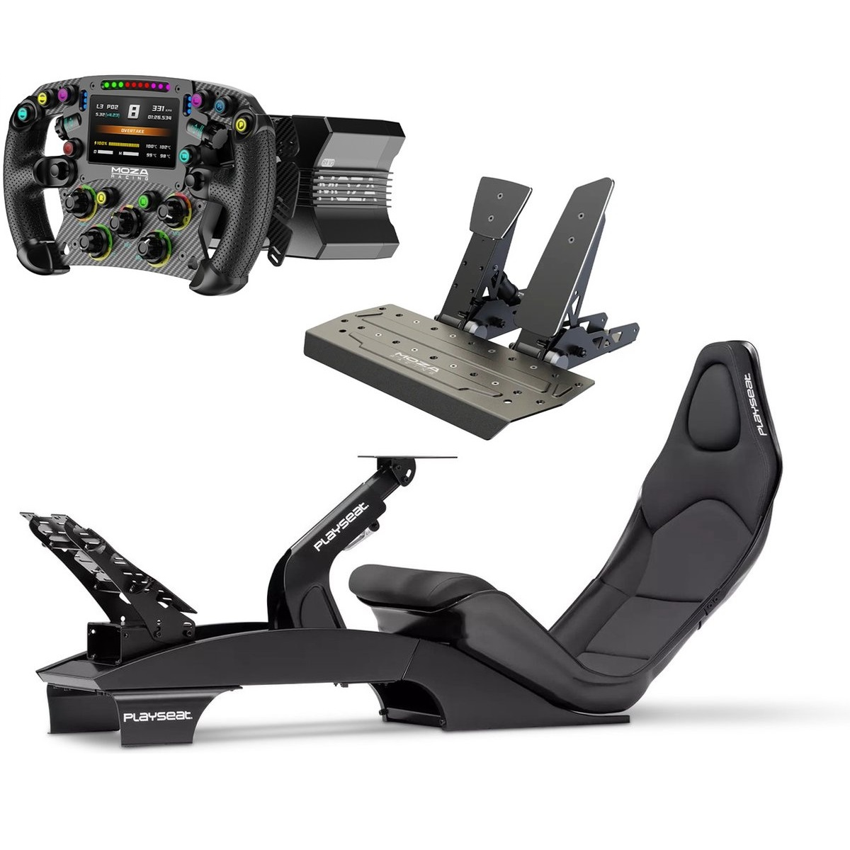 PLAYSEAT Moza Racing Simulator Bundle Rennlenkrad | MediaMarkt