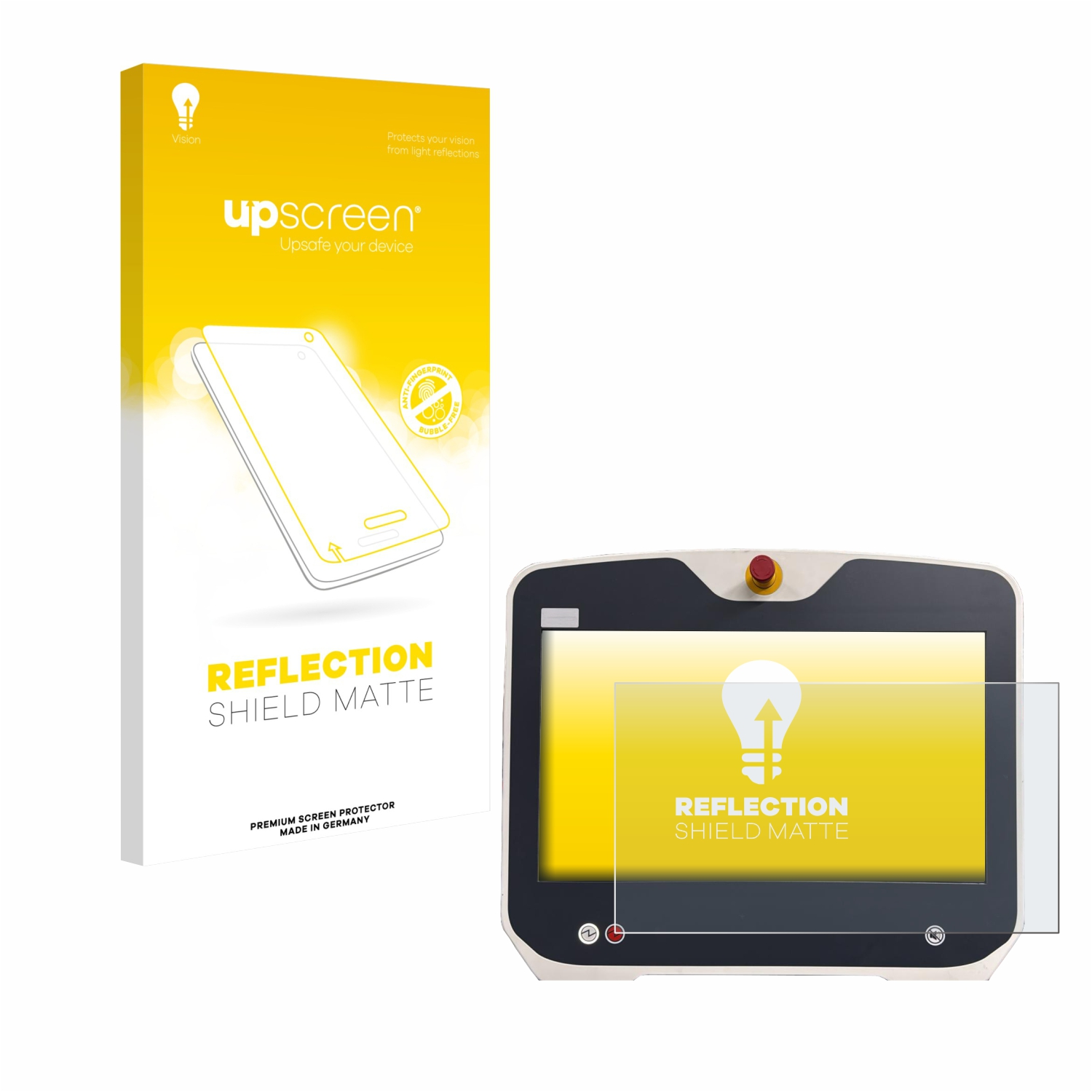 UPSCREEN entspiegelt matte Schutzfolie (für Siemens Simatic HMI R05A ...