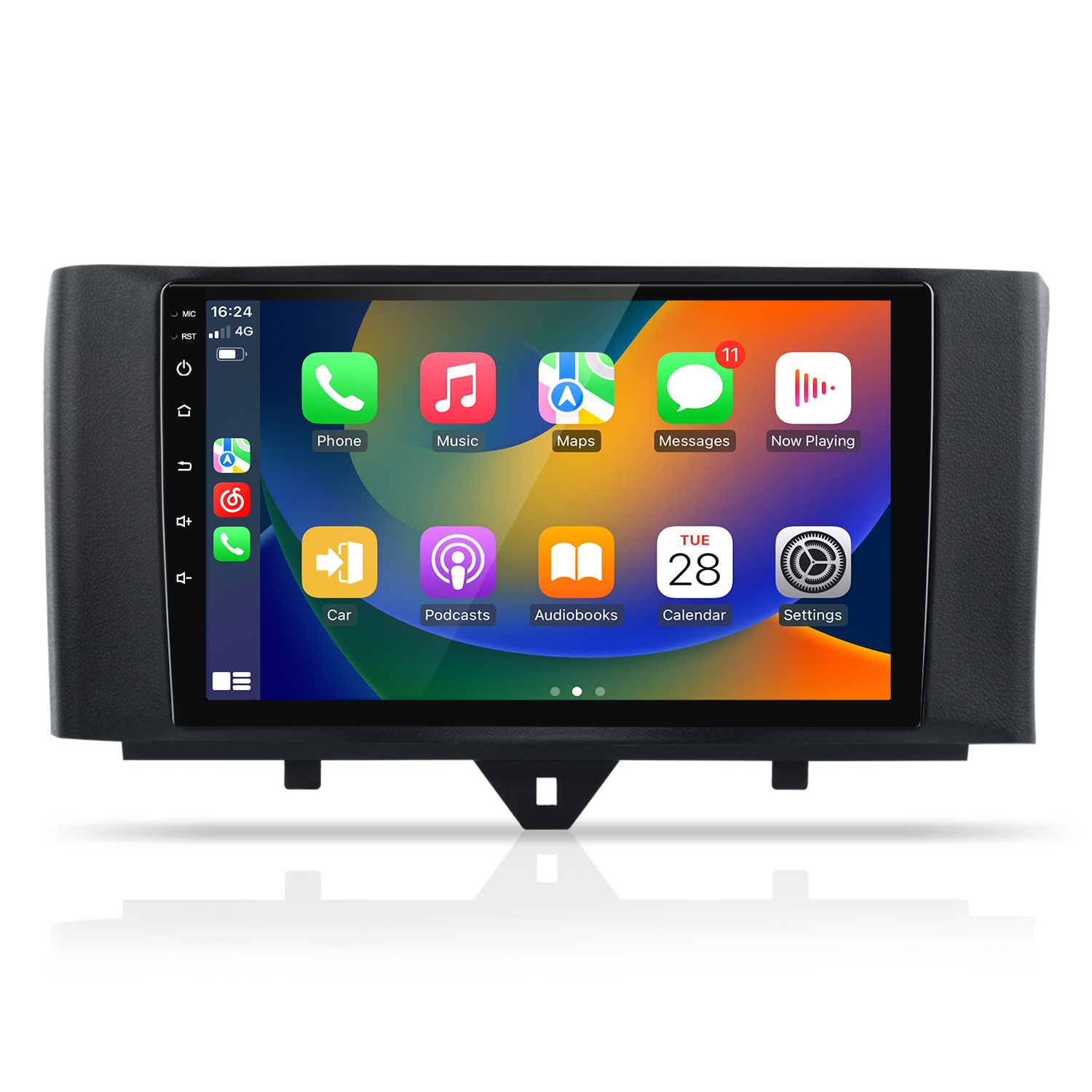 System multimedialny AWESAFE Benz Smart Fortwo 2010-2015 czarny ...