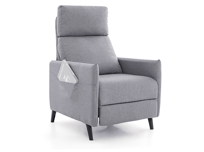 Sofá reclinable | NORTHIO 34320, Gris | MediaMarkt