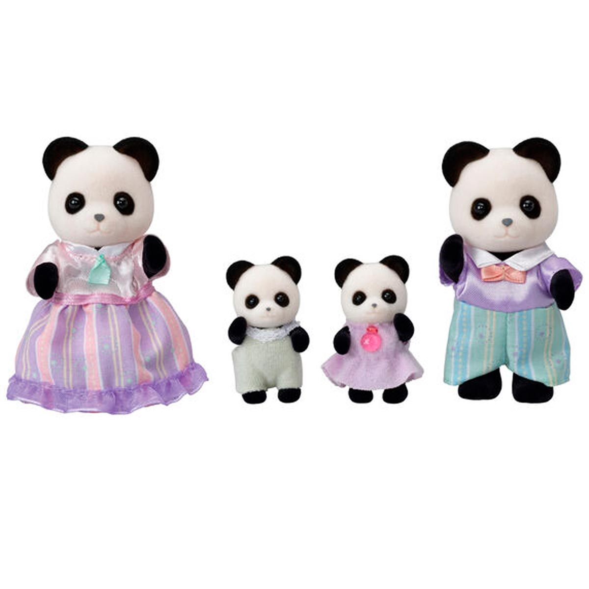 Muñeca | Sylvanian Families Familia Panda Pookie EPOCH GAMES, Rosa ...