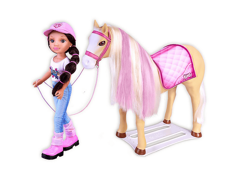 Muñeca | Nancy un Día con su Caballo GIOCHI PREZIOSI, Multicolor ...