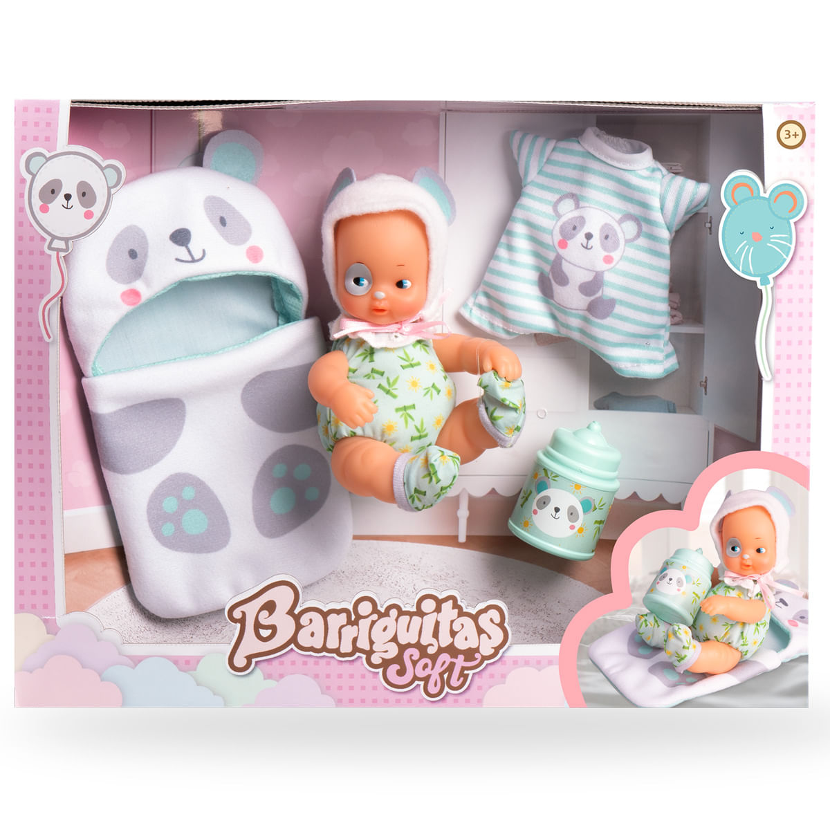 Muñeca | Barriguitas Soft Trousseau GIOCHI PREZIOSI, Multicolor ...