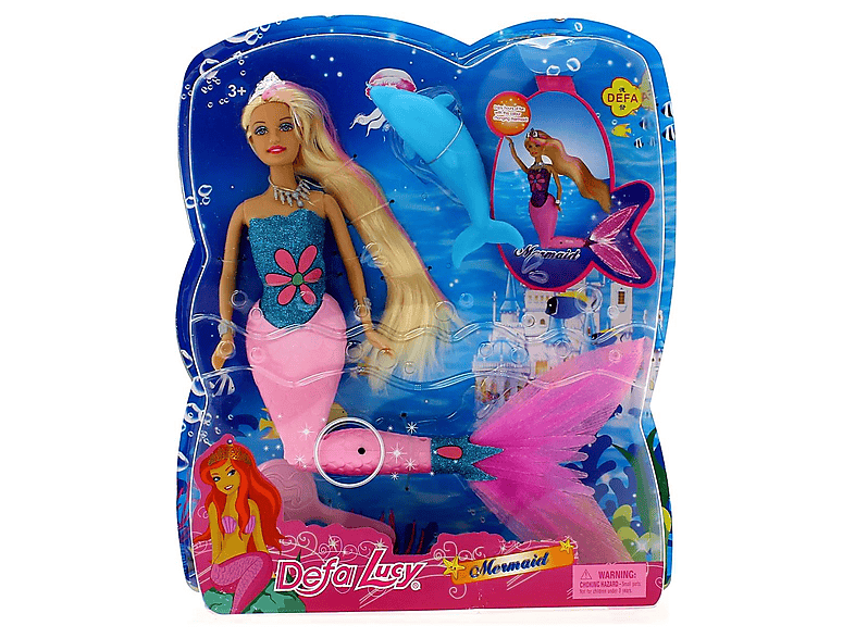 Muñeca | DRIM DISCOUNT Muñeca Sirena, 33 cm, 99 año(s), Plastico ...