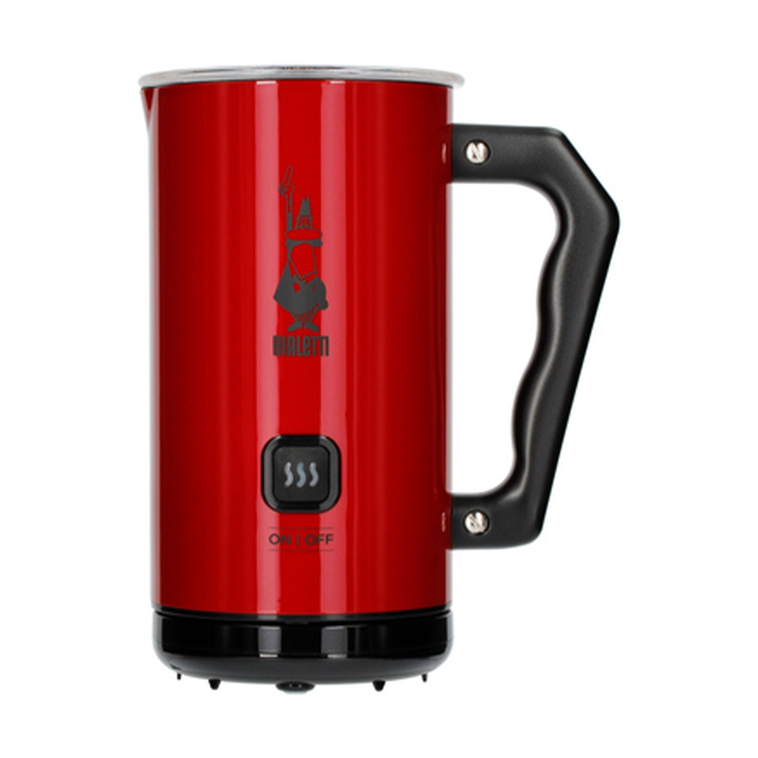 BIALETTI Mousseur à Lait Électrique MK02 Cafetière italienne Blanc/Noir ...