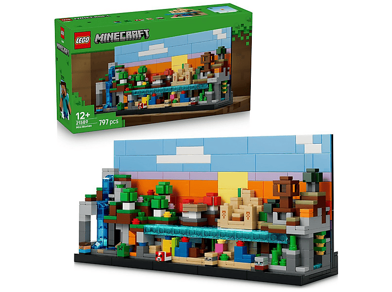 Juego de construcción | LEGO LEGO® 21589 Minecraft® Minibiomas Set de ...