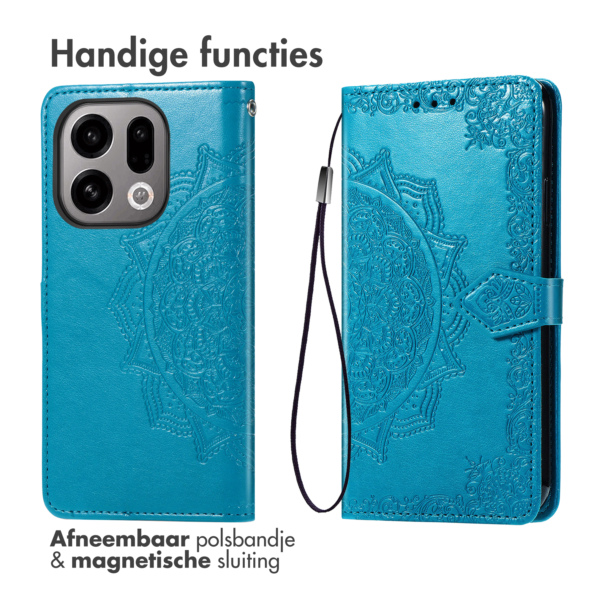 IMOSHION Coque folio compatible avec Oppo Find X9 Étui de Téléphone ...