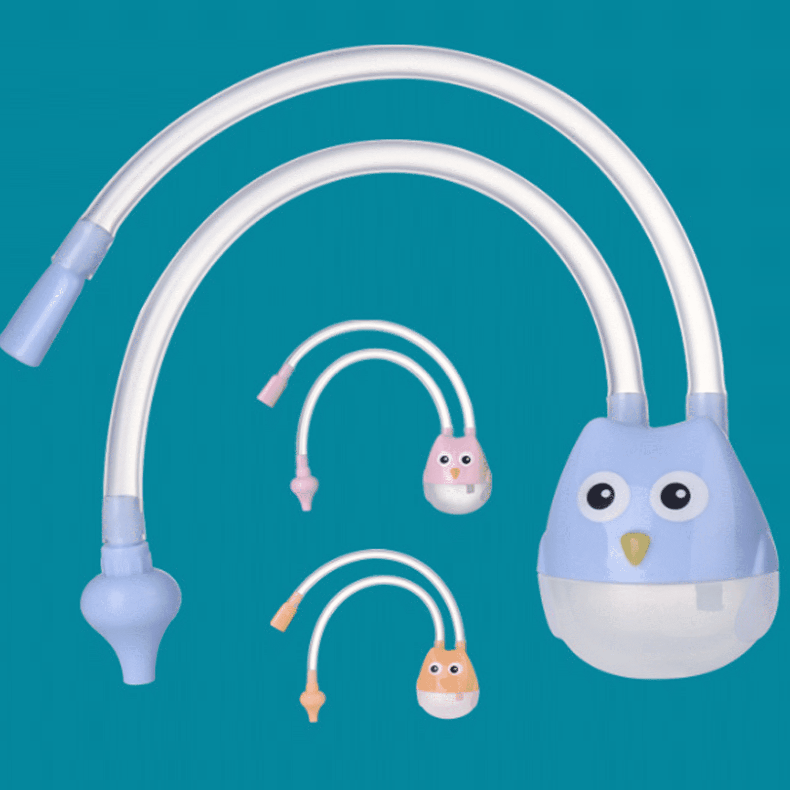 CRRYNUO Nasenreinigungsgerät mit sanfter Saugfunktion Nasensauger Rosa ...