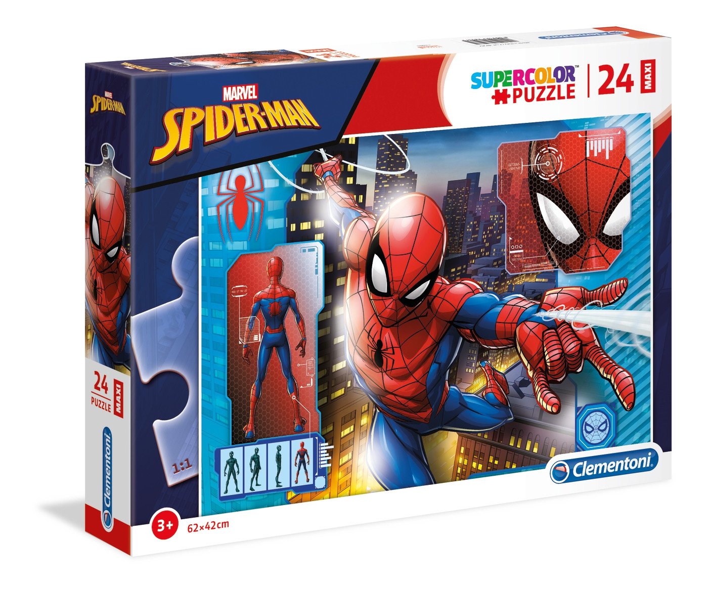 Puzzle CLEMENTONI Spider-Man Wielobarwny | sprawdź cenę i opinie w ...