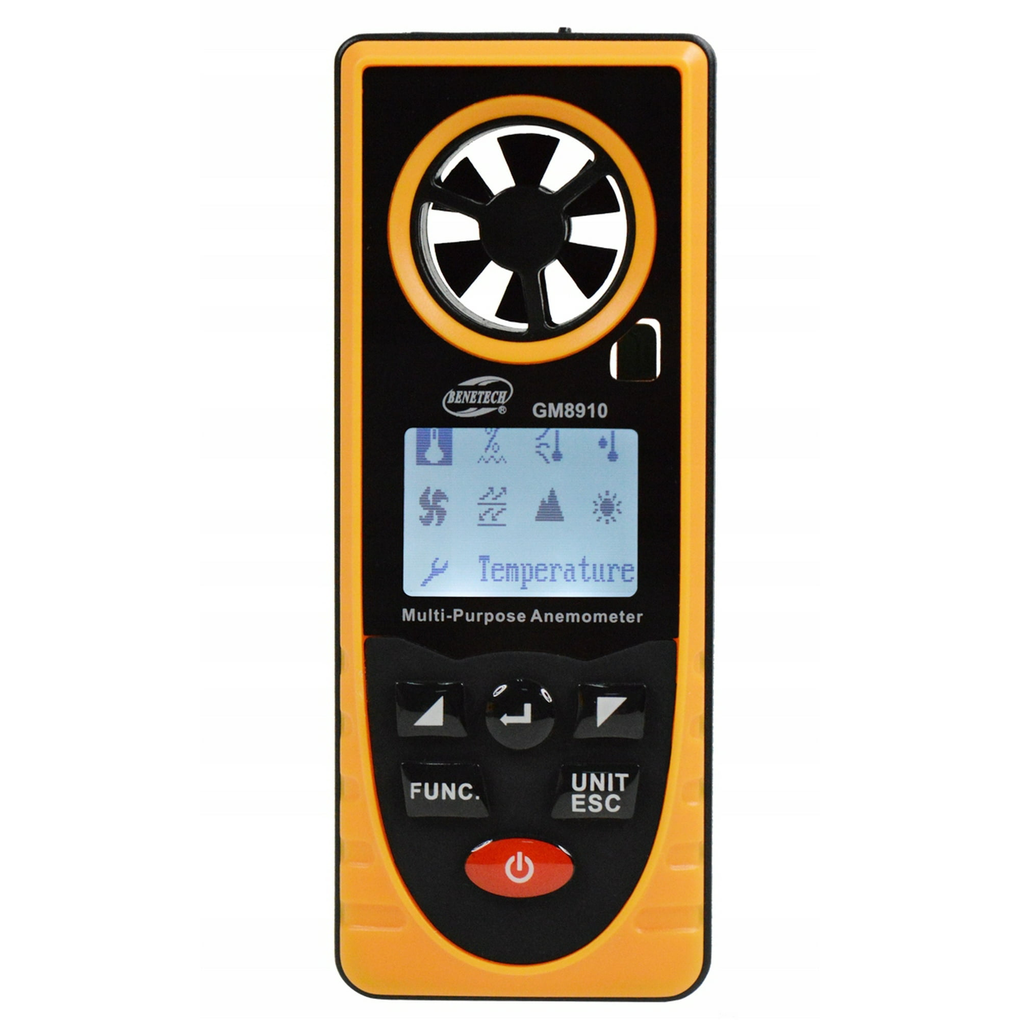 CRRYNUO Multifunktions-Thermohygrometer Windmesser | SATURN