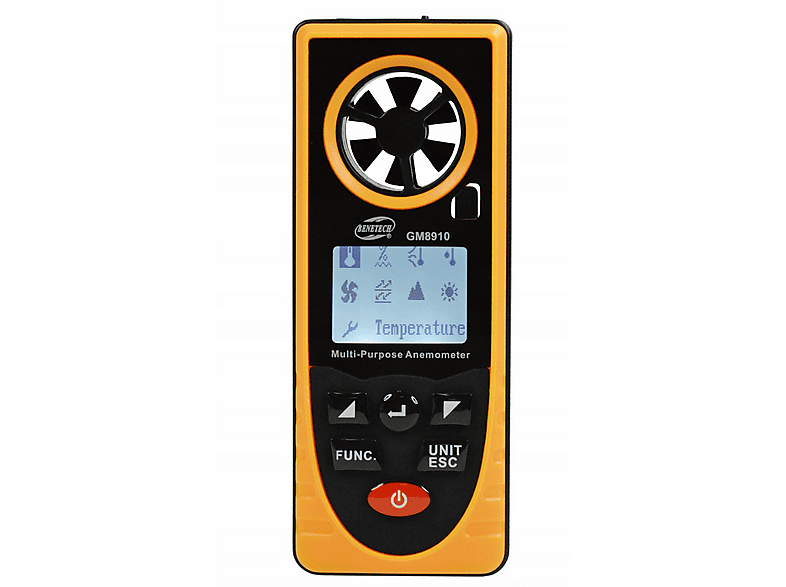 CRRYNUO Multifunktions-Thermohygrometer Windmesser | SATURN