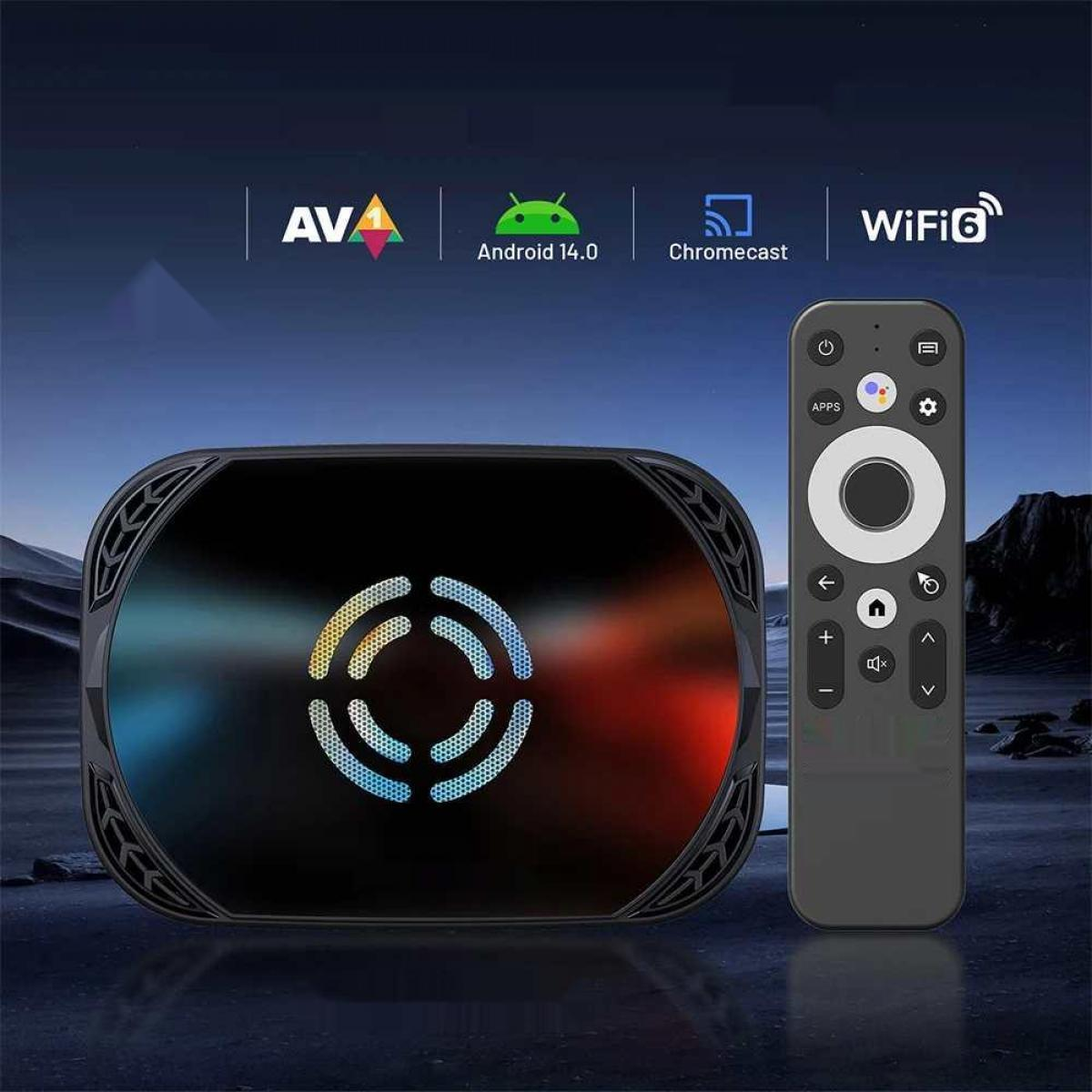 HIYORI WiFi 6, Gigabit-Ethernet, 4K, Dualband-32GB Set Top Box | SATURN