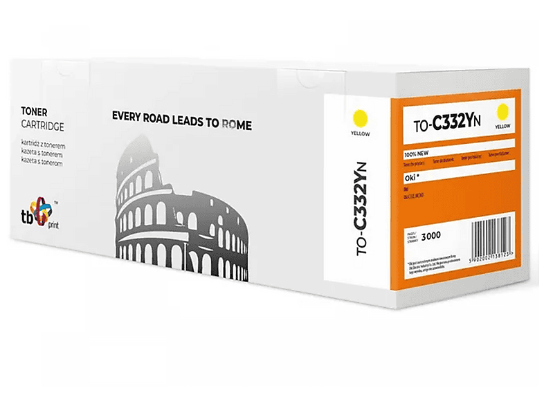 TB PRINT OKI C332 TO-C332YN YE Giallo | MediaWorld.it