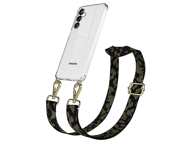 EAZY CASE Clear Case mit Band, Umhängetasche, Samsung, Galaxy A16 ...