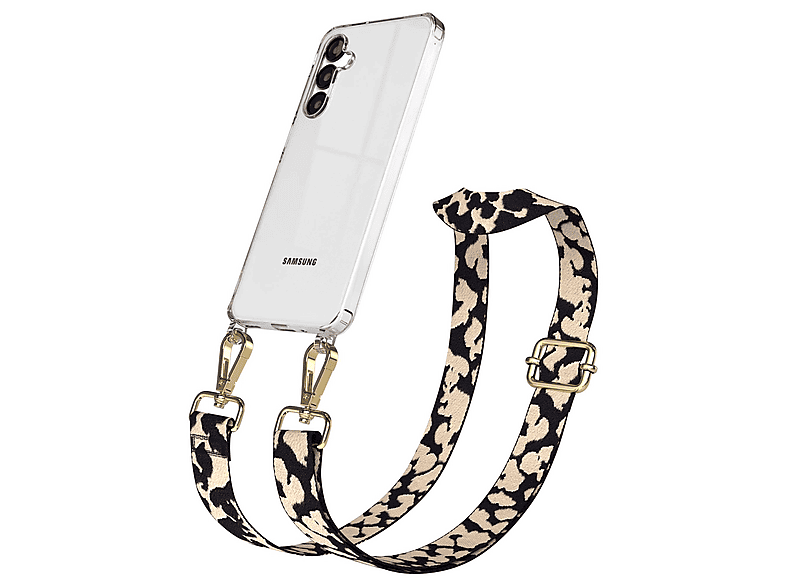 EAZY CASE Clear Case mit Band, Umhängetasche, Samsung, Galaxy A16 ...