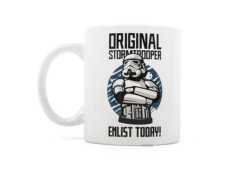Original Stormtrooper Tasse Enlist Today White | SATURN