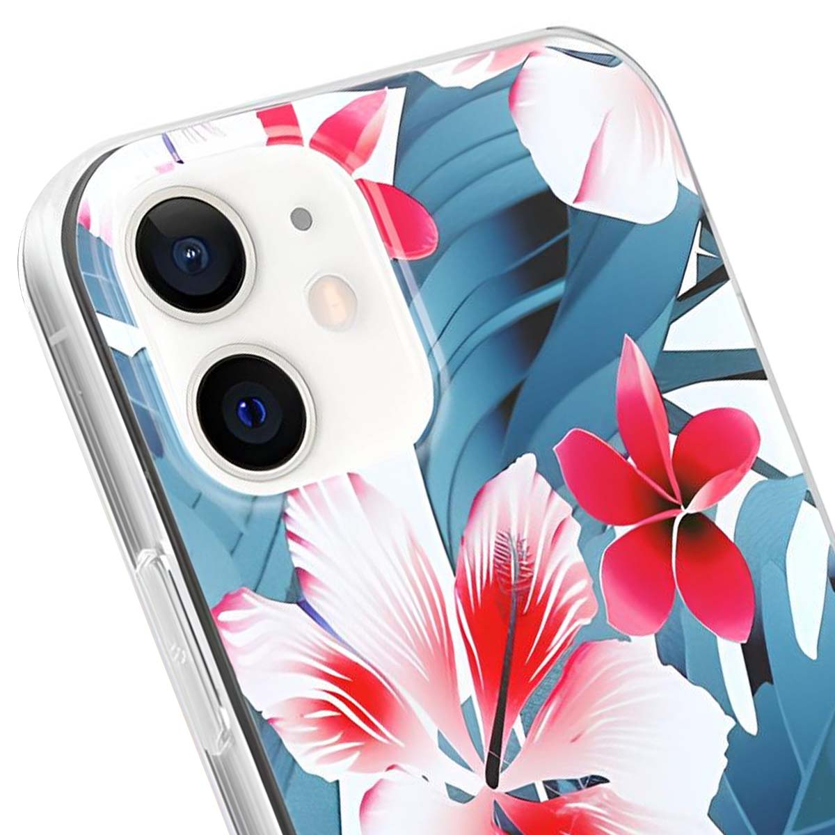 CRONG CRG-FLR-IP1261-03, Backcover, Apple, iPhone 12 / iPhone 12 Pro ...