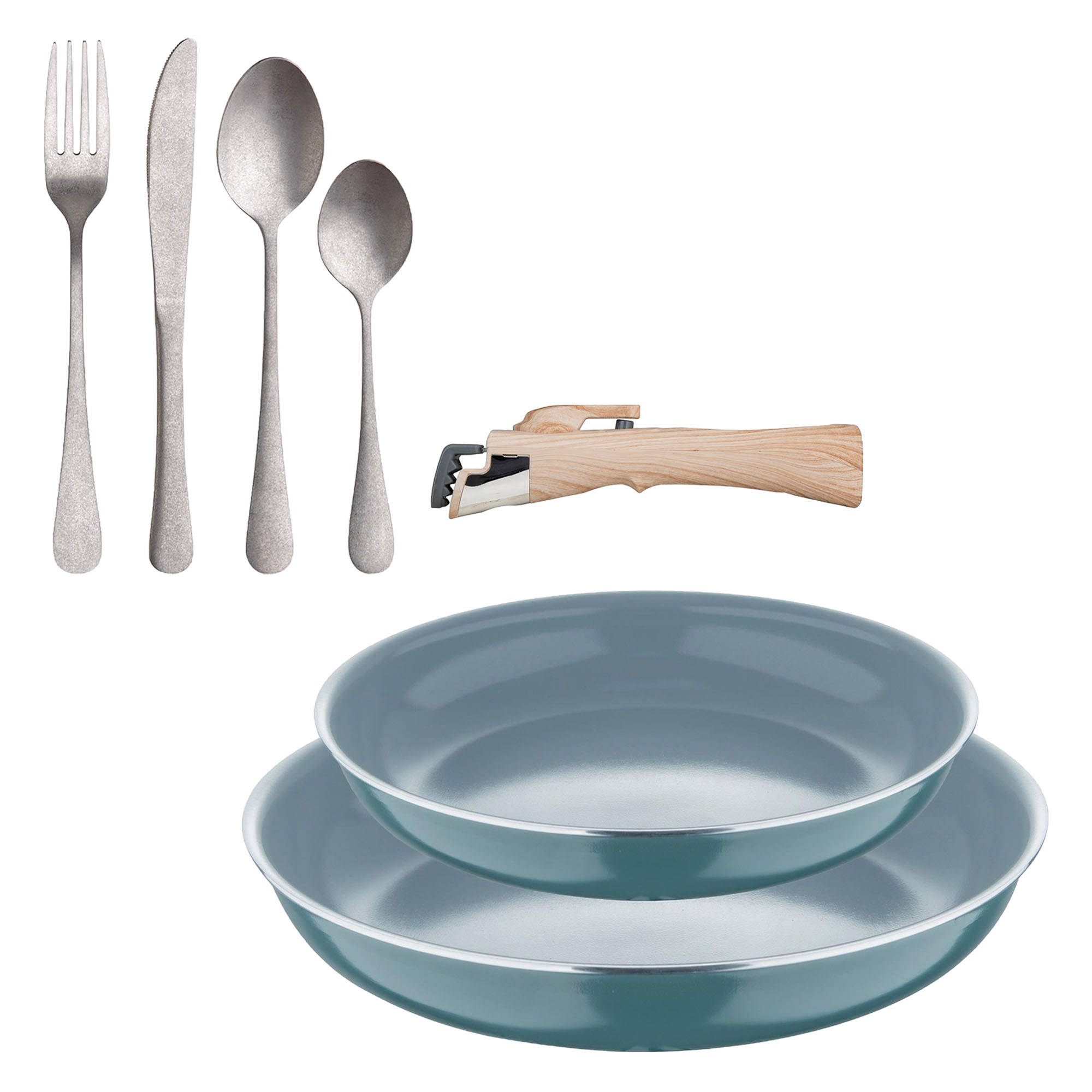 Sartén | BERGNER Click&Cook Set de 2, 26 cm, PTFE | MediaMarkt