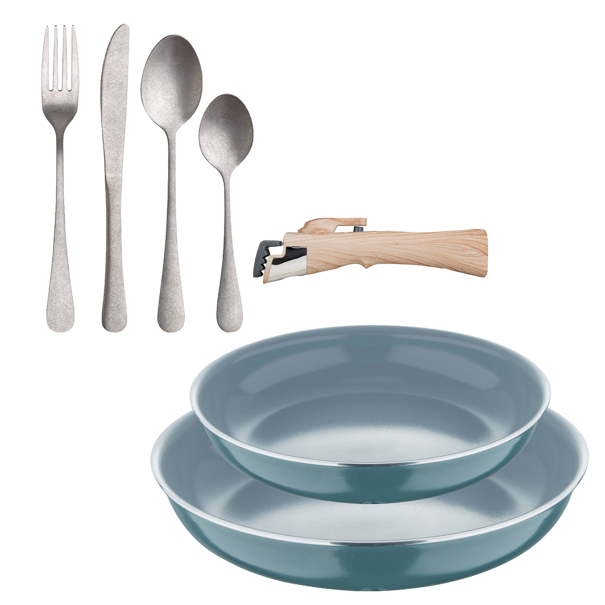 Sartén | BERGNER Click&Cook Set de 2, 28 cm, PTFE | MediaMarkt