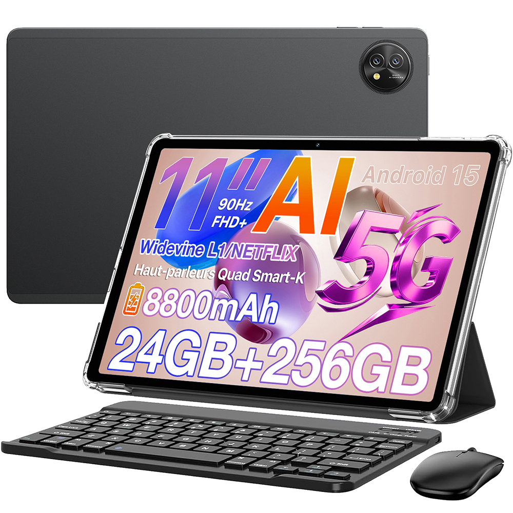 BLACKVIEW ZENO 10, 256 GB, Negro, 11 " Full-HD+, UMS9621S(T8200),Octa ...