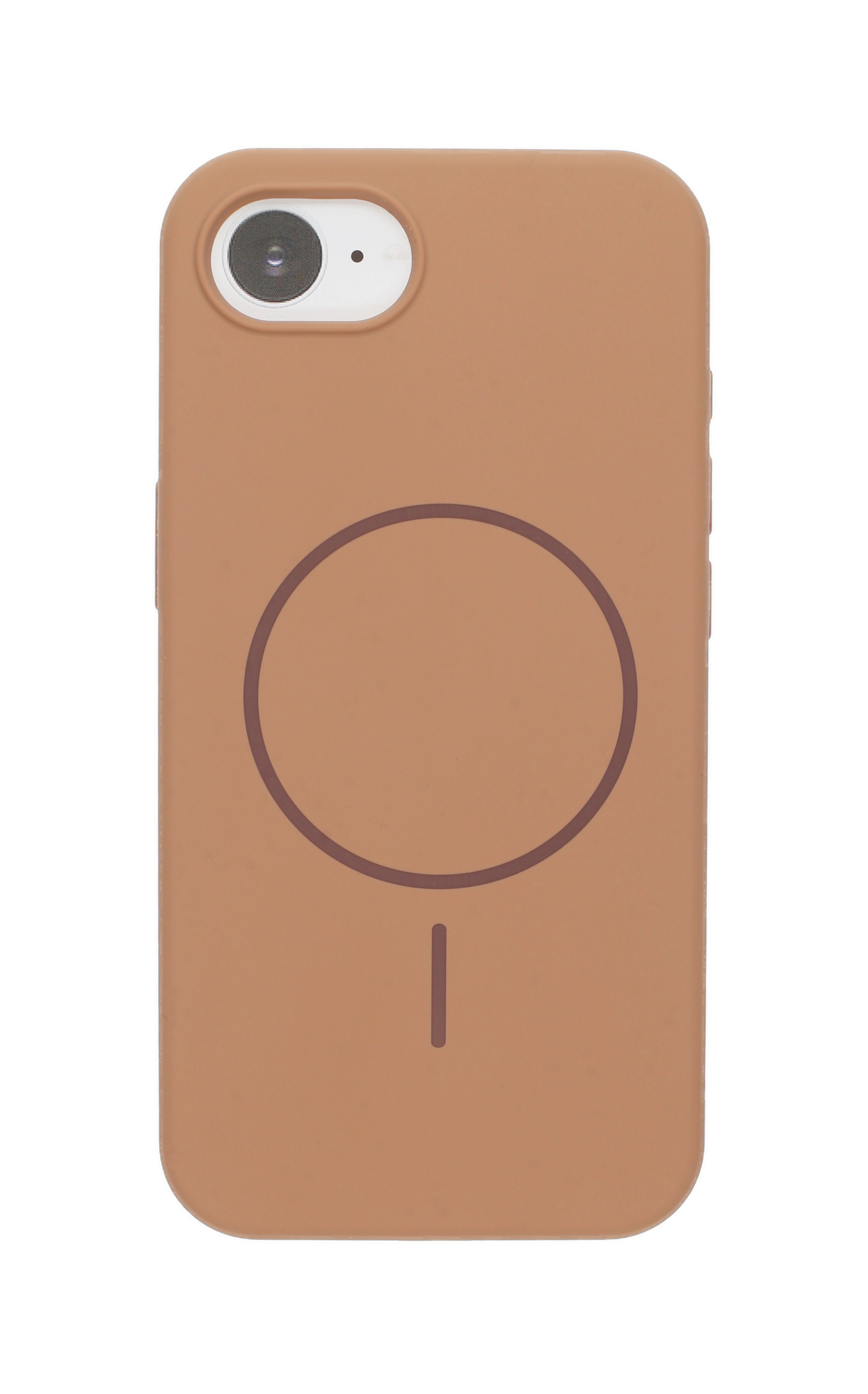 JAMCOVER Silikon Silk Touch Case, Backcover, Apple, iPhone 16e, Braun ...