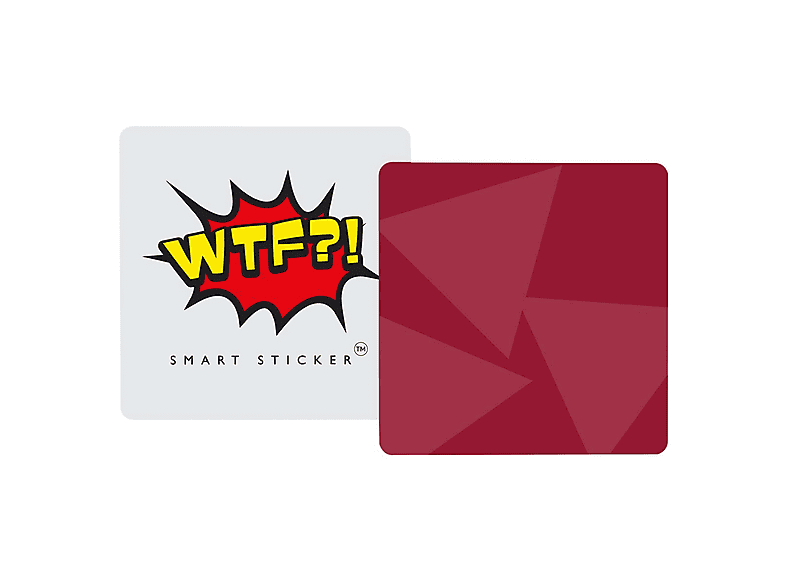WTF DUO-02 Sticker-Sets, Weiß | SATURN