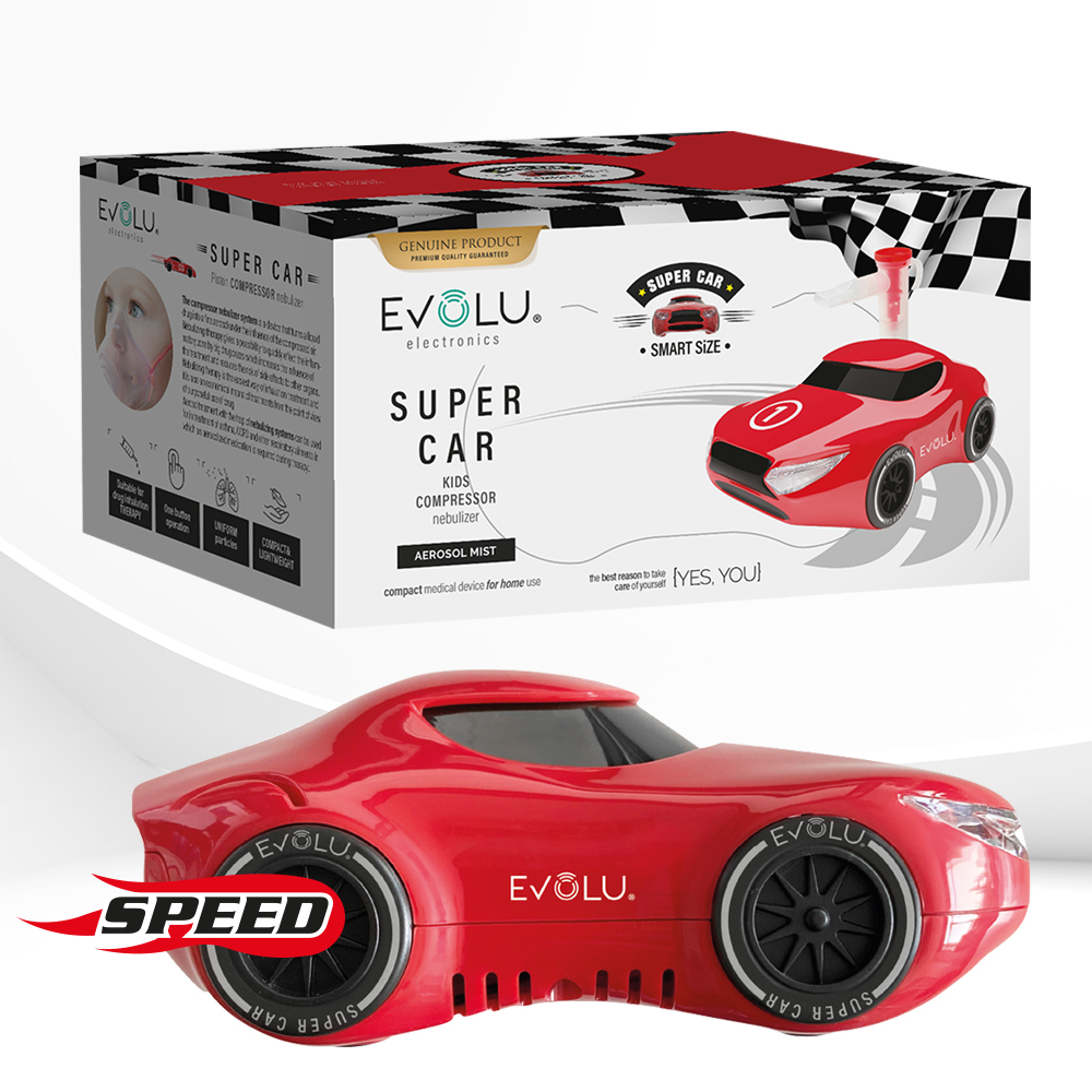 EVOLU SUPER CAR Kinder Inhalator | SATURN