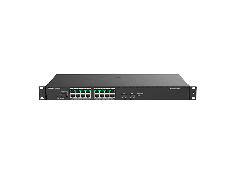 SWITCH REYEE BY RUIJIE RGES118GSPL, Gigabit, Unmanaged, 16 Porte eth ...
